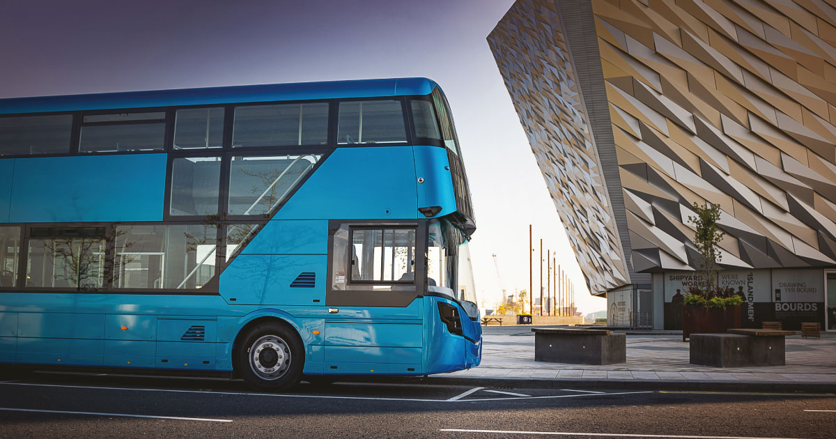 Wrightbus launches an all-new electric double deck