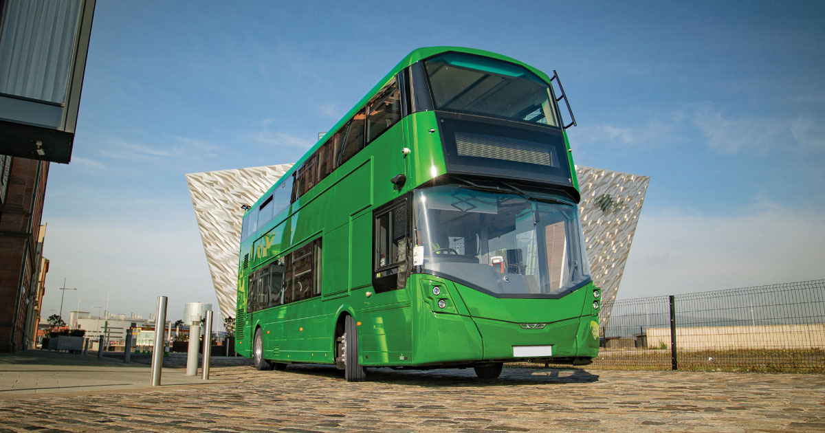 Wrightbus Hydrogen Bus Celebrates Fifth Anniversary