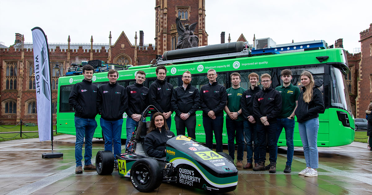 Wrightbus racing car sponsorship
